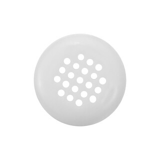 25mm(1") Circular Soffit Vent, 24pcs Plastic Round Mesh Hole Air Vents ...