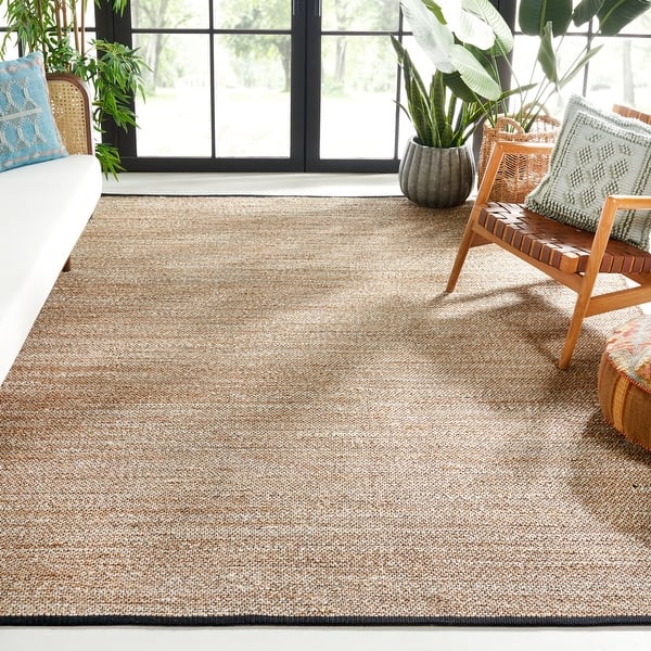 SAFAVIEH Handmade Natural Fiber Nurdogan Farmhouse Jute Rug - Bed Bath ...