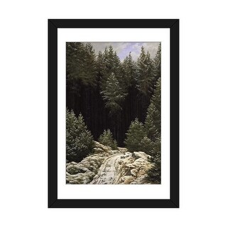 iCanvas "Early Snow, c.1828 " by Caspar David Friedrich - Bed Bath ...