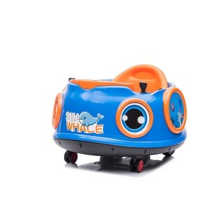 6V Bumper Car 1 Seater Ride on Blue - Bed Bath & Beyond - 39076577