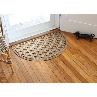 Cordova 24"x39" Indoor/Outdoor Half Round Door Mat - Bed Bath & Beyond ...