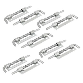 90mmx19mmx9.5mm Iron Zinc Plated Left Hand Spring Loaded Barrel Bolt ...