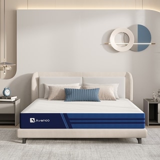 Avenco 8-inch Medium cooling Gel Memory Foam Mattress in a Box - Bed ...