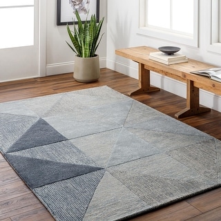 Amber Modern Patchwork Area Rug - Bed Bath & Beyond - 41474083