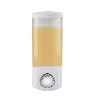 Better Living 76154-1 Uno Dispenser, White/Chrome Buttons, 1 Chamber ...