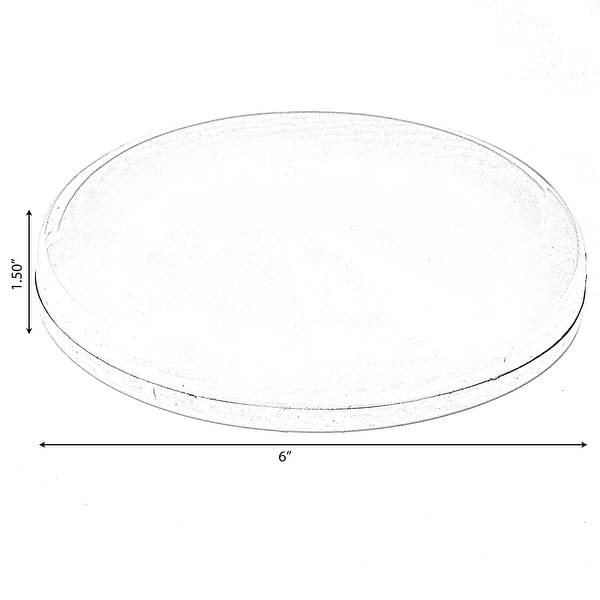 Plastic Round LED Ceiling Light Fixture, 6500K Daylight, 2000lm 20W - N ...