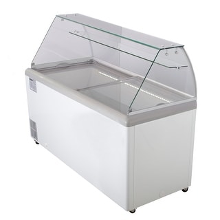 KoolMore 50 in. Gelato Dipping Cabinet Display Freezer with Sliding ...