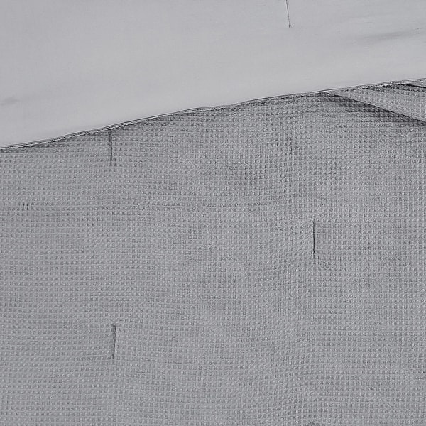 waffle texture comforter