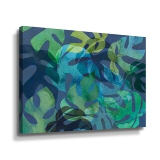 Monstera Jungle Gallery Wrapped Canvas - Bed Bath & Beyond - 32348202