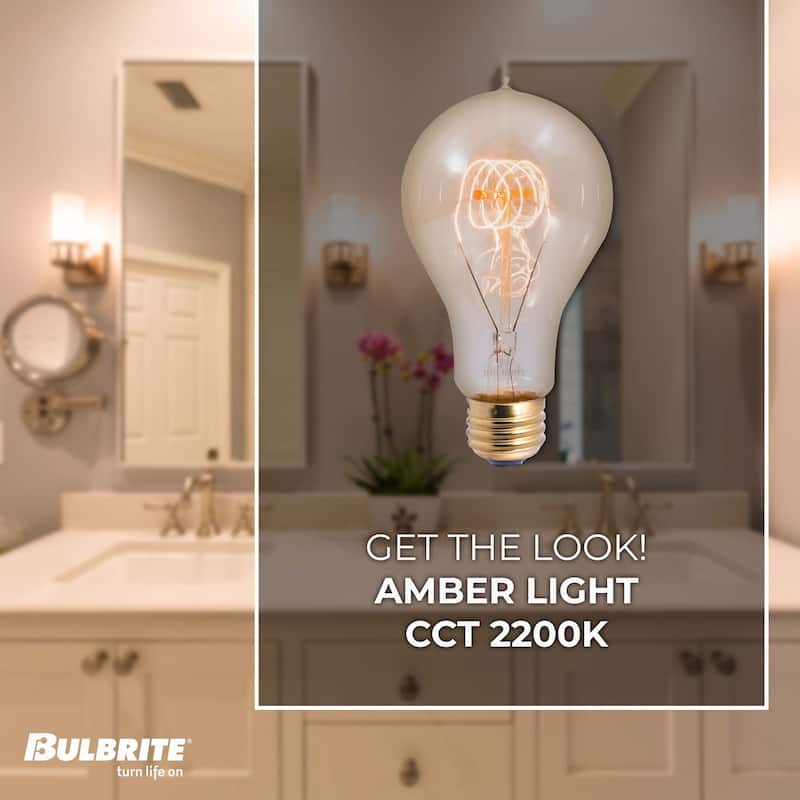 Bulbrite Pack of (4) Dimmable Antique Nostalgic Filament Incandescent Bulb - On Sale - Overstock ...
