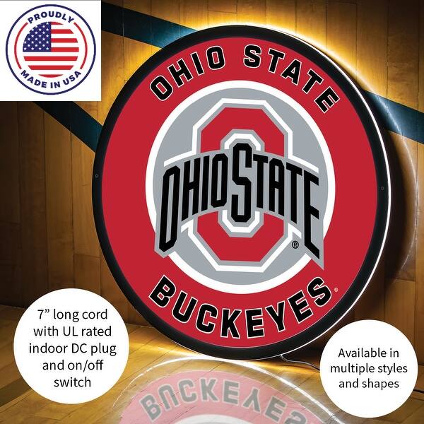 Ohio State University LED Lighted Sign - Bed Bath & Beyond - 36525447