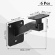 Black Swivel Hand Rail Brackets Adjustable Square Hand Rail Brackets ...