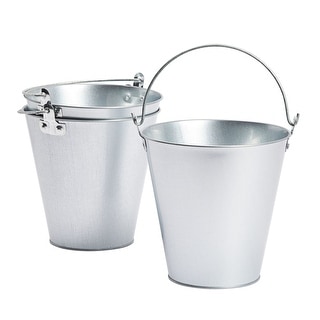 3-Pack Galvanized Metal Ice Buckets - Bed Bath & Beyond - 40216201