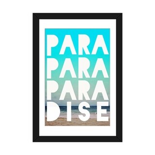 iCanvas "PARADISE" by Leah Flores - Bed Bath & Beyond - 37390568
