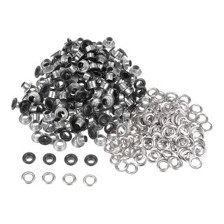 200set Grommets Kit Metal Eyelets 4mm 0.16" Grommet for Shoes Clothes ...