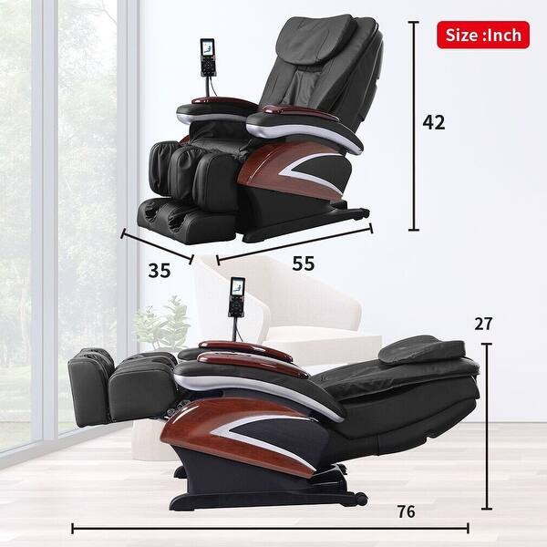 Electric Full Body Shiatsu Message Chair - Bed Bath & Beyond - 40109846