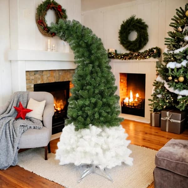 6FT Christmas Tree Bendable Christmas Tree Lush Tips - Bed Bath ...