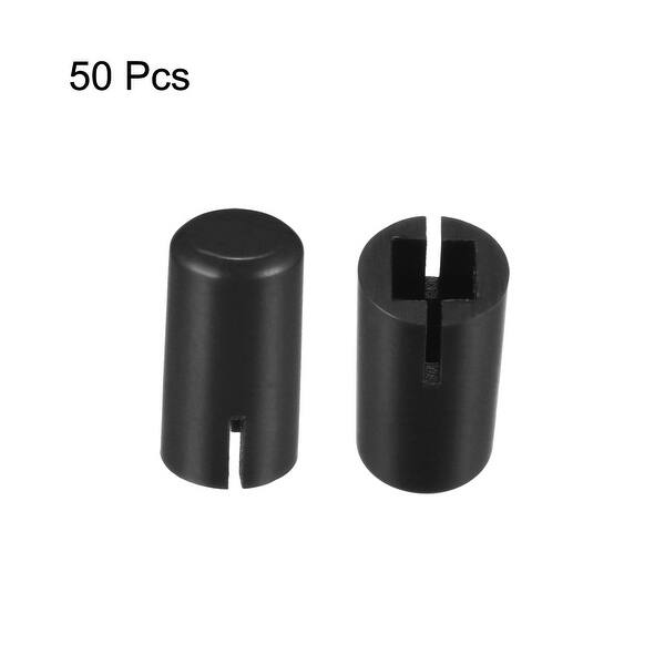 50Pcs 5x9mm Pushbutton Tactile Switch Caps Cover Black for 6x6x7.3mm ...