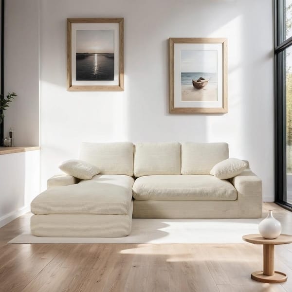 Modern L-Shape Modular Sectional Living Room Sofa Set Sleeper Sofa ...