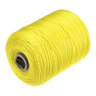 Twisted Nylon Mason Line Yellow 600M/656 Yard 1MM Dia for DIY Projects ...