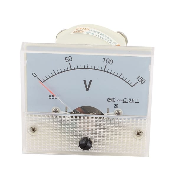 Screw Mounted Electric Voltage Measuring Analog AC 150V Voltmeter Gauge ...
