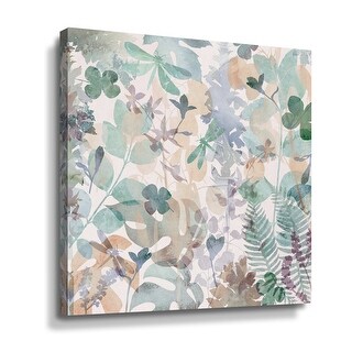 Gardens Of My Soul Spring Mint Gallery Wrapped Canvas - Bed Bath ...