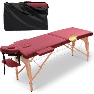 Massage Table 84 Inches Long Portable with Carry Case Table - Bed Bath ...