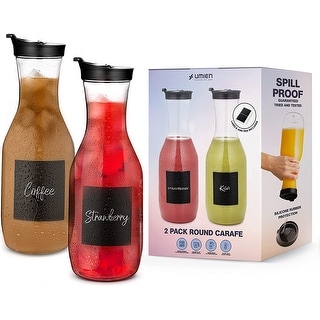 Majestic Gifts Clear European Glass Rectangular Pitcher with Handle ...