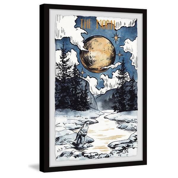 'The Fox and the Moon' Framed Painting Print - Bed Bath & Beyond - 33148334