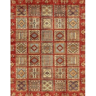Ahgly Company Machine Washable Abstract Tomato Red Area Rugs - Bed Bath ...