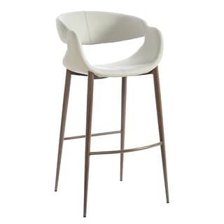 StyleCraft Luna Curved-Back Bar Stool - Set of 2 - Bed Bath & Beyond ...