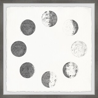 'The Lunar Month' Framed Painting Print - Bed Bath & Beyond - 36081928