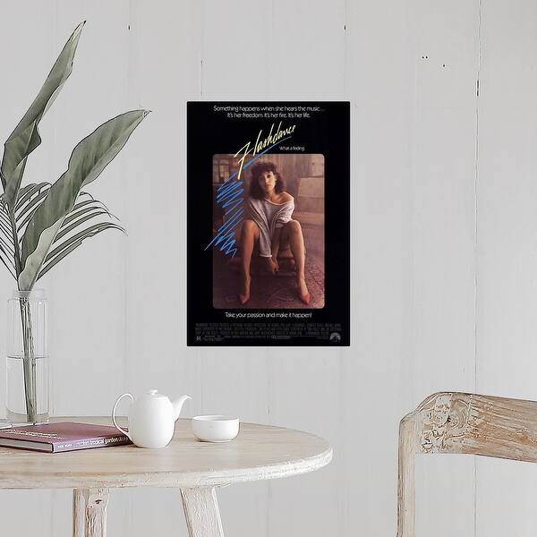 flashdance 1983 poster