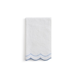 Peri Home Scallop Hand Towel - 16x27 - Bed Bath & Beyond - 40624676