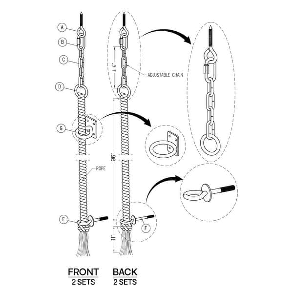 Cambridge Casual Renley Wood Outdoor Porch Swing Daybed with Cushion ...