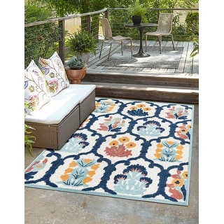 Outdoor Helena Collection Area Rug - Bed Bath & Beyond - 37777154