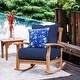 Cambridge Casual Leon Teak Patio Rocking Chair - Bed Bath & Beyond ...