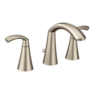 Moen TV6173 Glyde 1.2 GPM Widespread Bathroom Faucet with Rough-in - Bed Bath & Beyond - 42161411