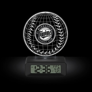 Game Time MLB Minnesota Twins Color-Changing Led 3d Illusion Alarm ...