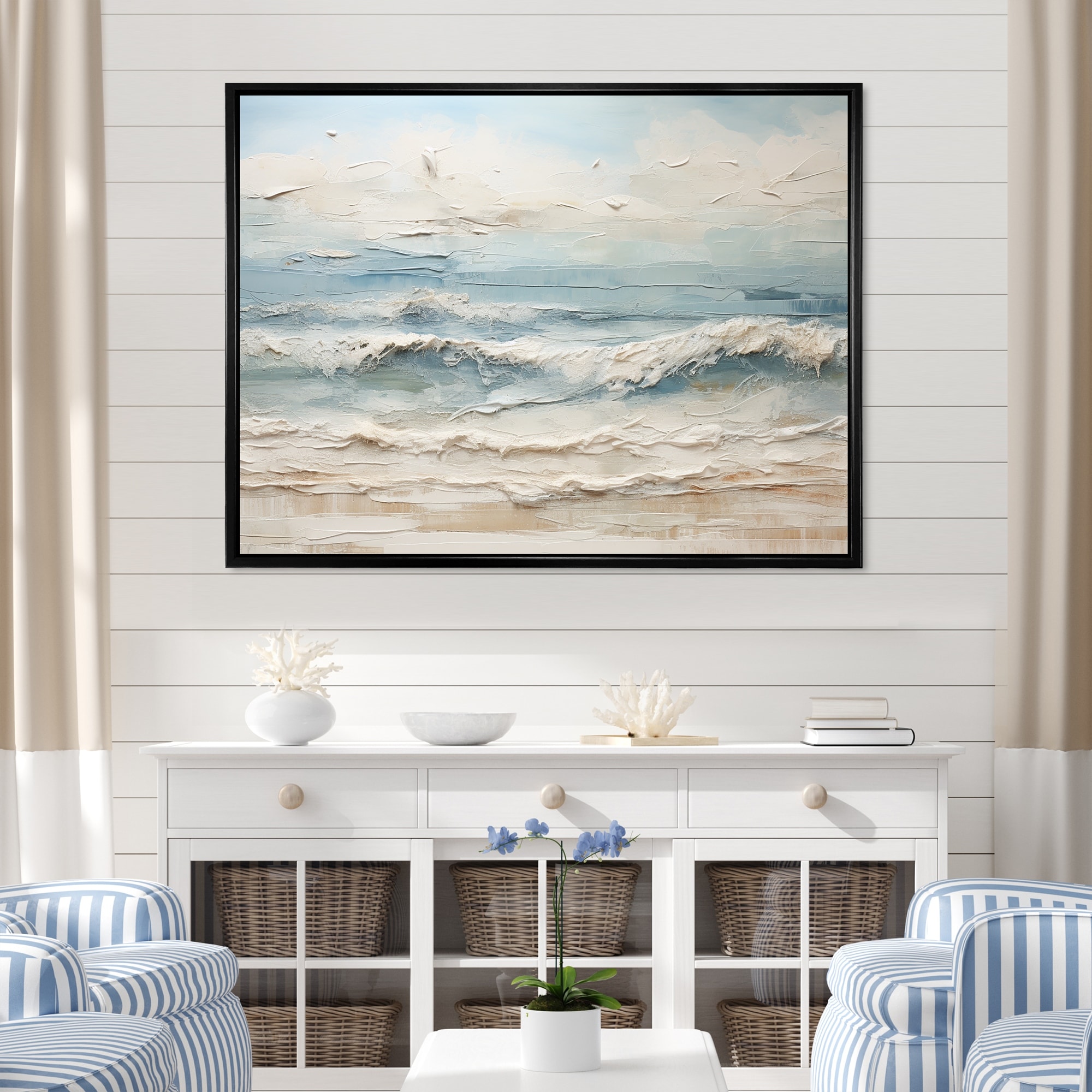 beach wall decor large