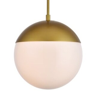 Elegant Lighting LDPG6036 Eclipse 10" Wide Plug-In Mini Pendant with ...
