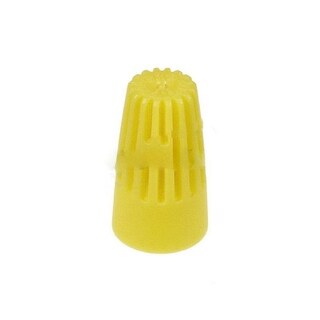 Yellow Plastic Twist-On Wire Connector American Imaginations - Bed Bath ...