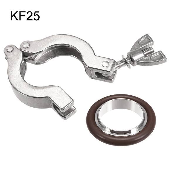 Vacuum Clamp 53mm x 30.5mm KF25 Clamp Wing Nut with Center Ring ...
