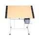 Studio Designs Deluxe Mobile Drawing and Craft Table with Storage - Bed ...