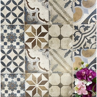 Verona 12 x 24 Ceramic Tile for Wall & Floor in Multi-Color - Bed Bath ...
