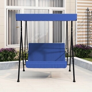 2-Seat Outdoor Patio Porch Swing Chair - Bed Bath & Beyond - 35937162