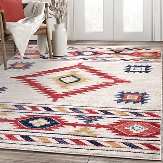 Abani Rugs Sedona SED230A Mexican Southwestern Beige Terra Area Rug ...