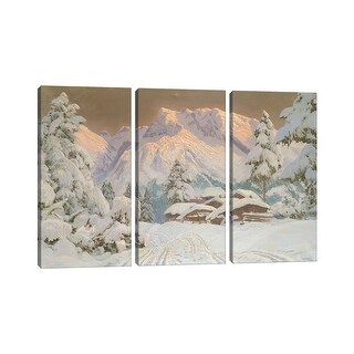 iCanvas "Hocheisgruppe, Austria" by Alwin Arnegger 3-Piece Canvas Wall ...