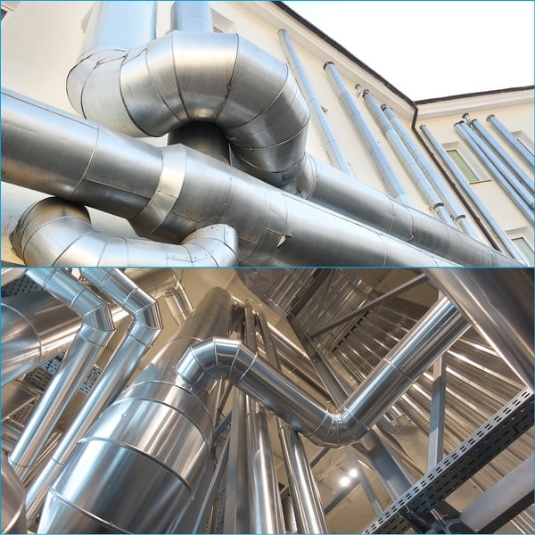 5 Inch 3 Way Duct Splitter Y Connector Air Vent Duct Hose Exhaust Pipe ...