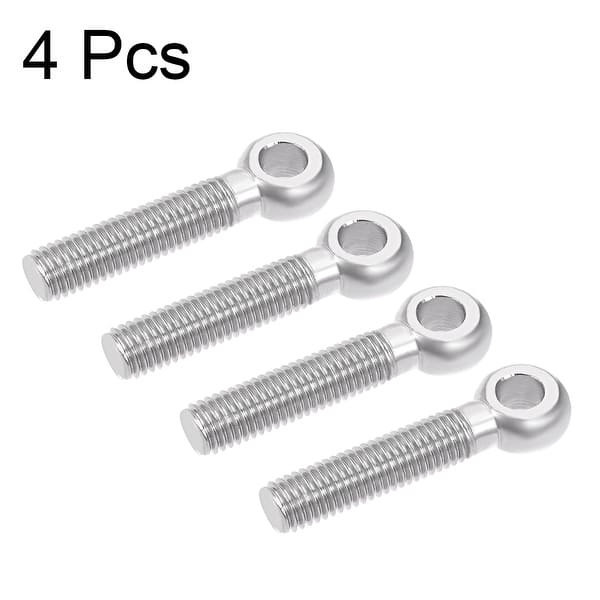 M10 x 50mm Stainless Steel Machine Shoulder Lift Eye Bolt Rigging 4pcs ...
